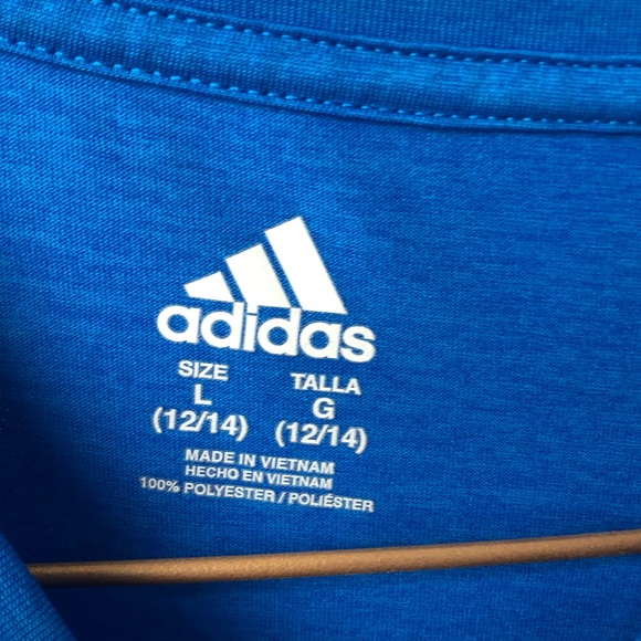 adidas | Shirts & Tops | Adidas Climate Graphic Girls Long Sleeve Top ...